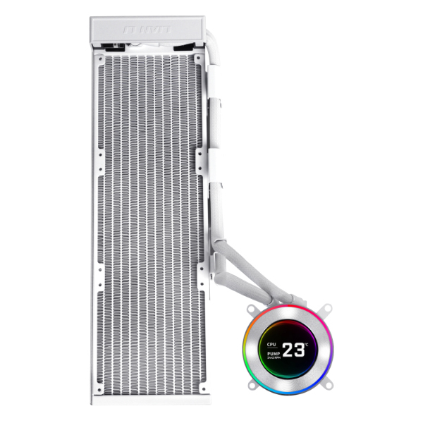 Buy Lian Li Hydroshift II LCD-C 360N AIO Fanless CPU Cooler White ...
