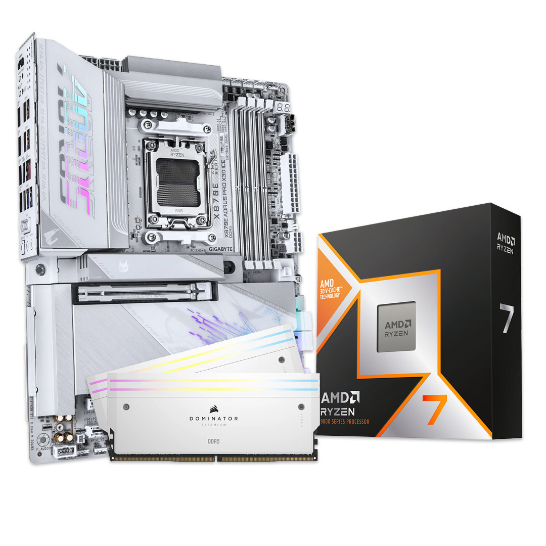 Gigabyte Aorus Pro 9800X3D 64GB Performance Bundle | PC Case Gear