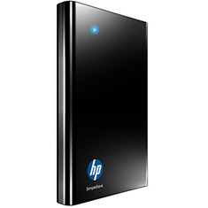 Buy HP SimpleSave Portable 320GB [HPBAAC3200ABK-PHSN] | PC Case Gear ...