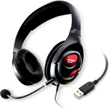 Buy Creative Fatal1ty USB Gaming Headset [HS-1000] | PC Case Gear Australia