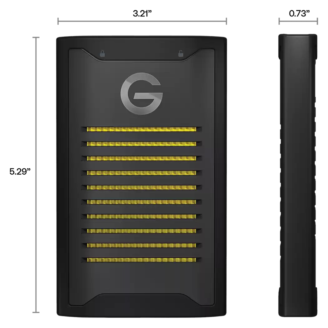Buy Western Digital G-Drive ArmorLock SSD 1TB [J1C-SDPS41A-001T-SBANB ...