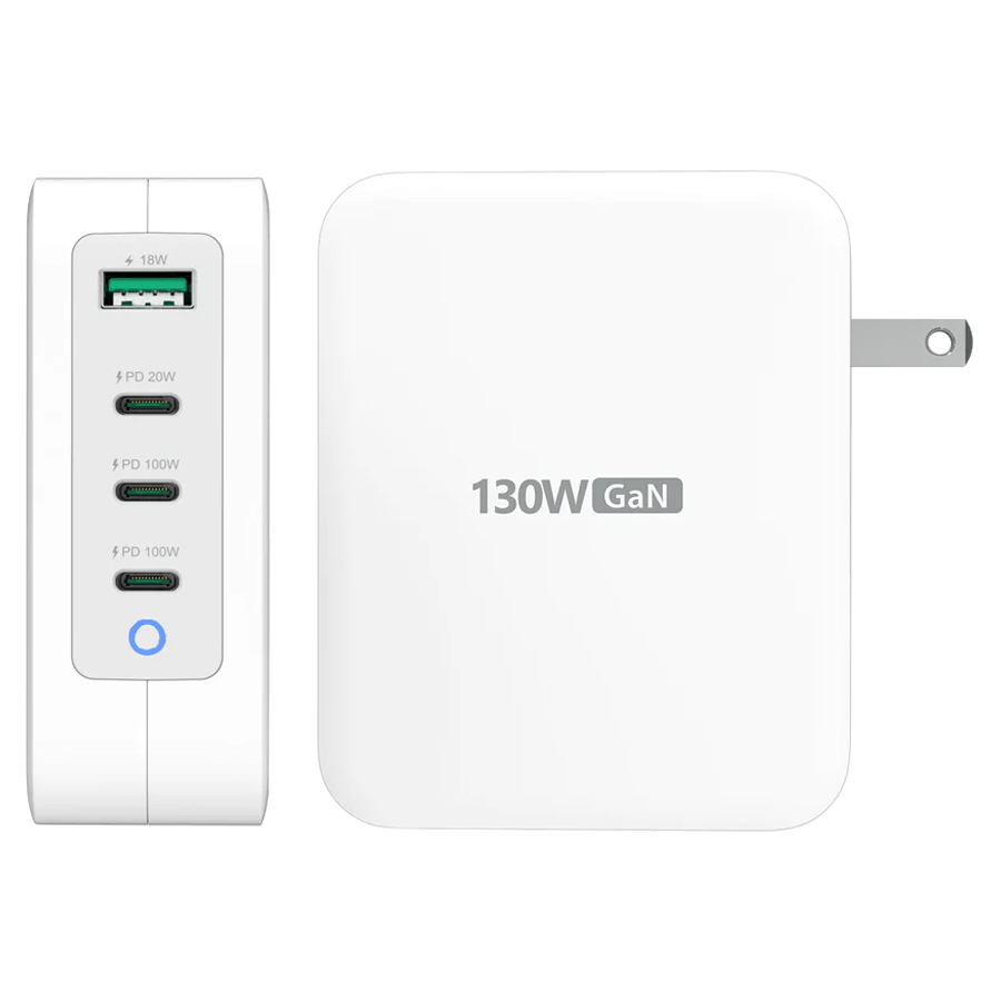 Buy j5create 130W GaN USB-C 4-Port Charger [JUP43130] | PC Case Gear Australia