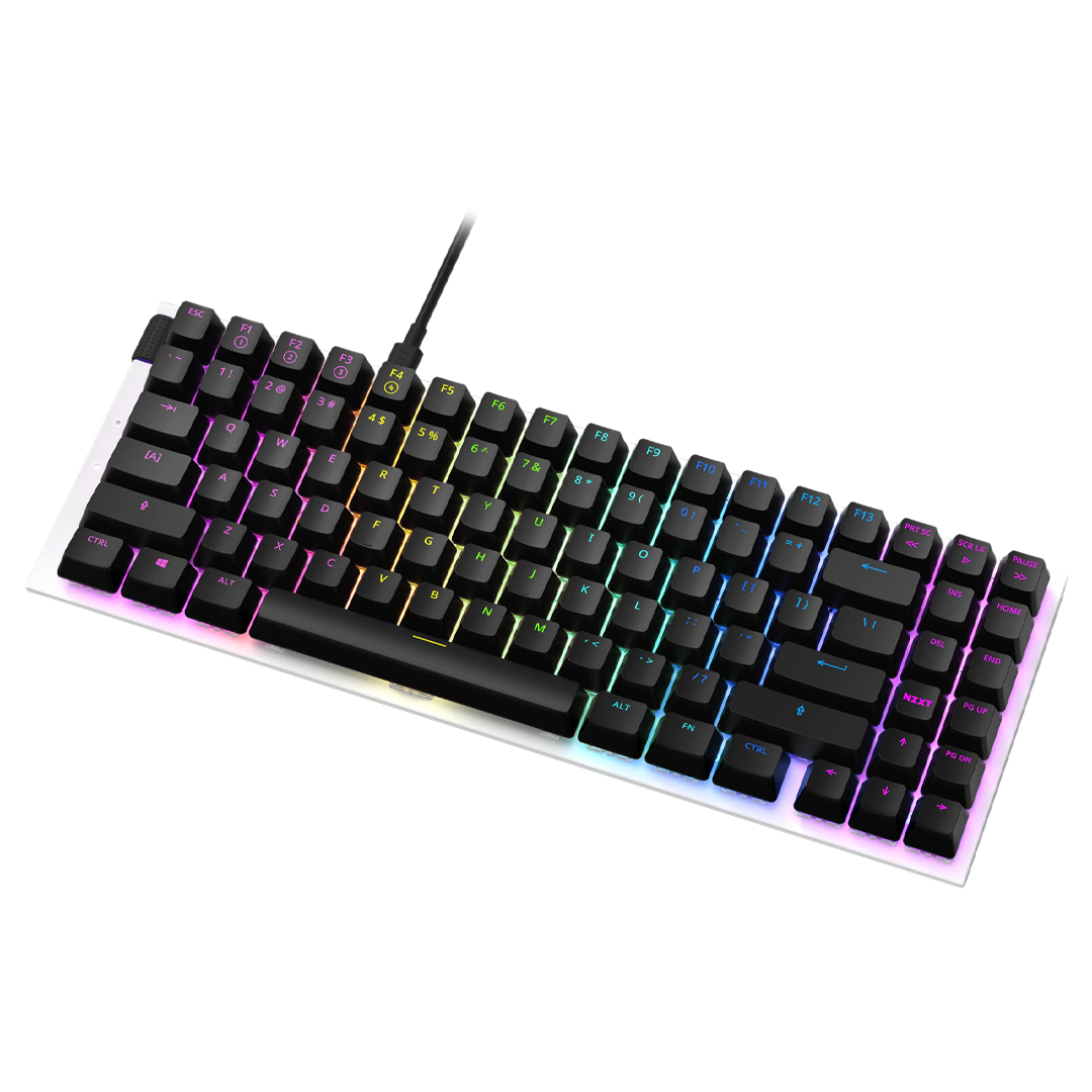 Buy NZXT Function MiniTKL RGB White Mechanical Keyboard Gateron Red [KB ...