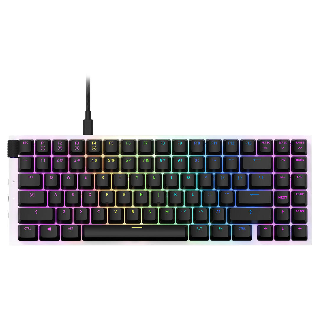Buy NZXT Function MiniTKL RGB White Mechanical Keyboard Gateron Red [KB ...