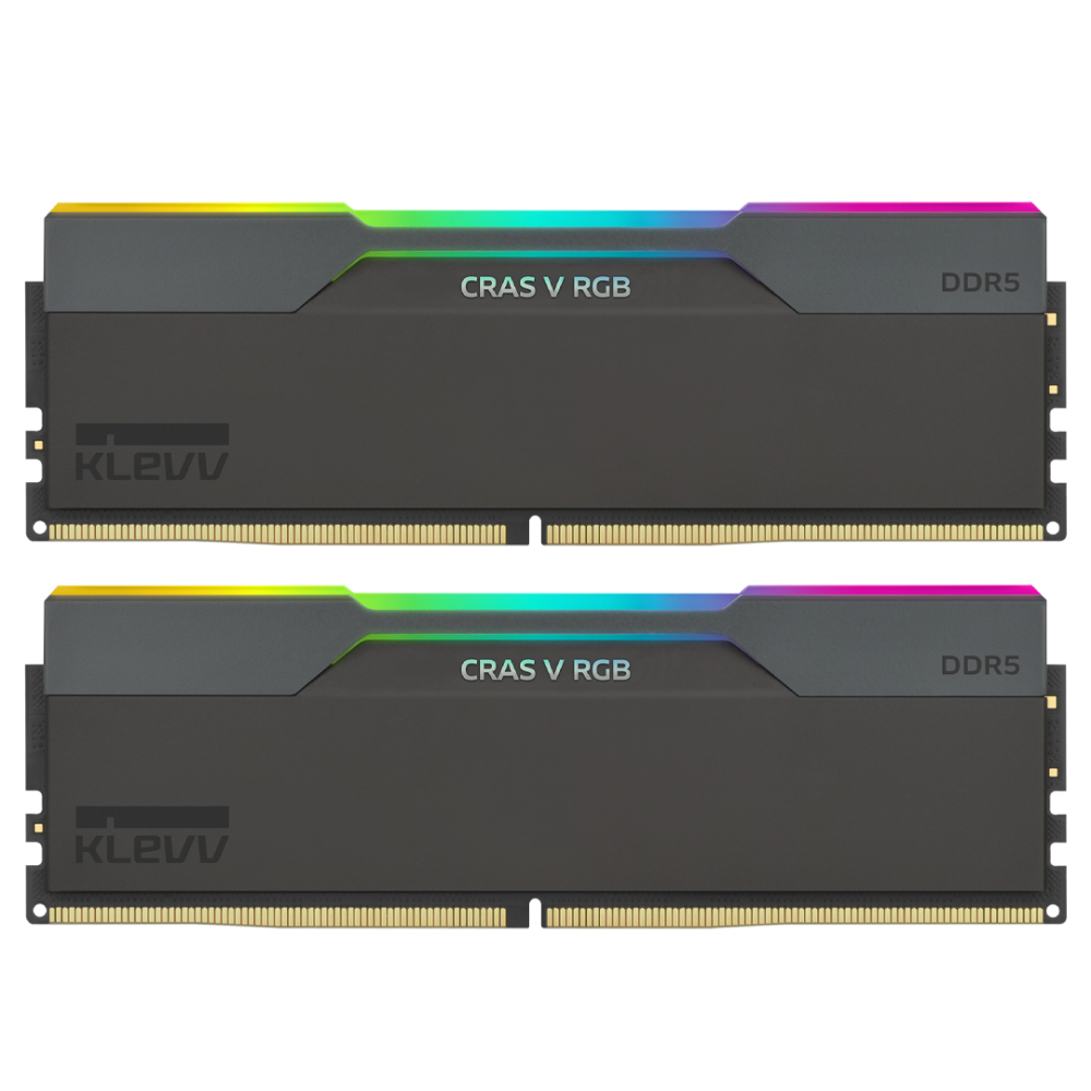 Buy Klevv Cras V RGB 32GB (2x16GB) 6000MHz CL30 DDR5 EXPO Black ...