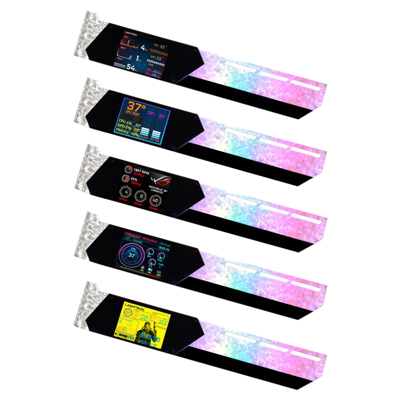 Buy Lamptron HM022 PC Hardware Monitor and Graphics Card Support [LAMP ...