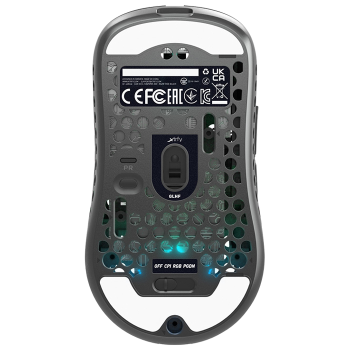 Buy Xtrfy M42 Ultra-Light Wireless RGB Gaming Mouse Black [M42W-RGB ...