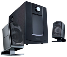 Buy Microlab M-800 Gamers 2.1 Speakers [MIC-M800] | PC Case Gear Australia