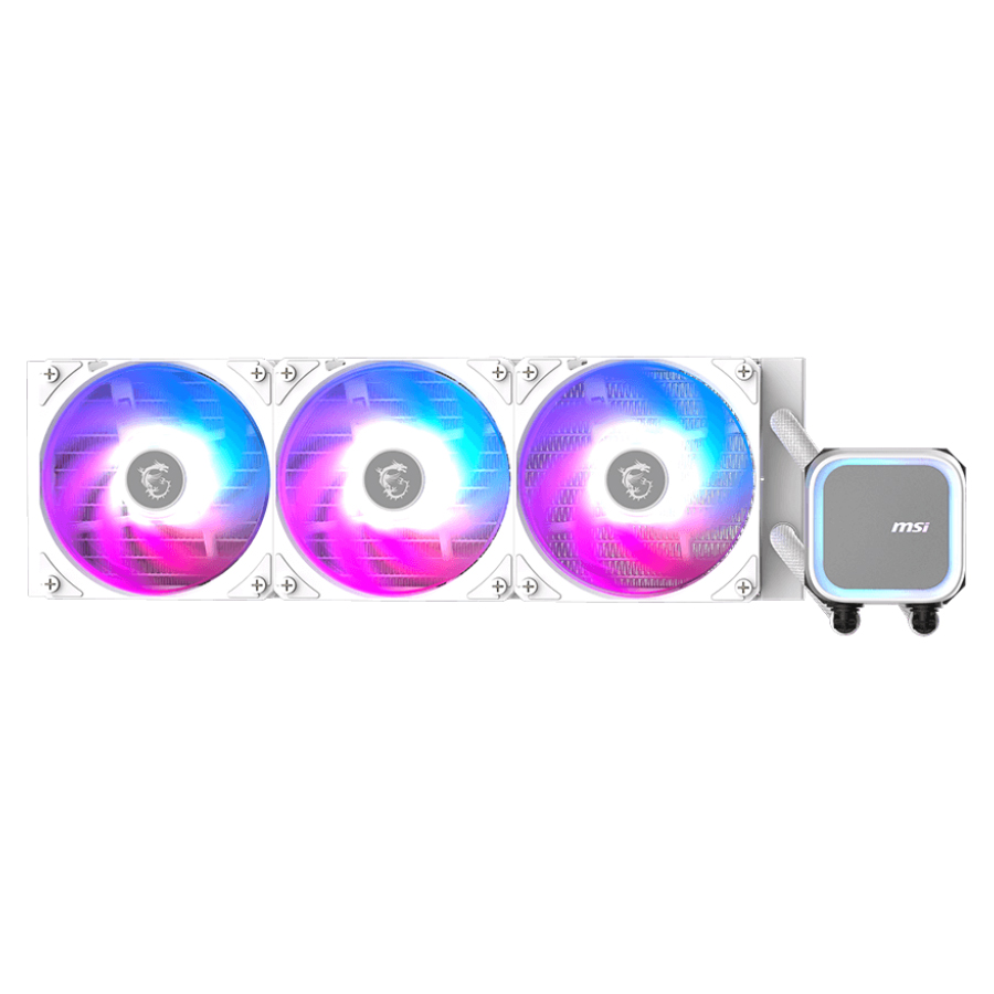 Buy MSI MAG CORELIQUID A13 360mm AIO CPU Cooler White [MAG-CORELIQUID-A13-360-WHITE] | PC Case ...