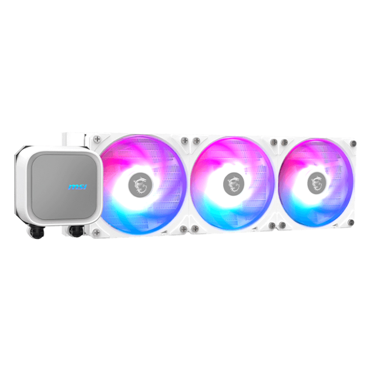 Buy MSI MAG CORELIQUID A13 360mm AIO CPU Cooler White [MAG-CORELIQUID-A13-360-WHITE] | PC Case ...