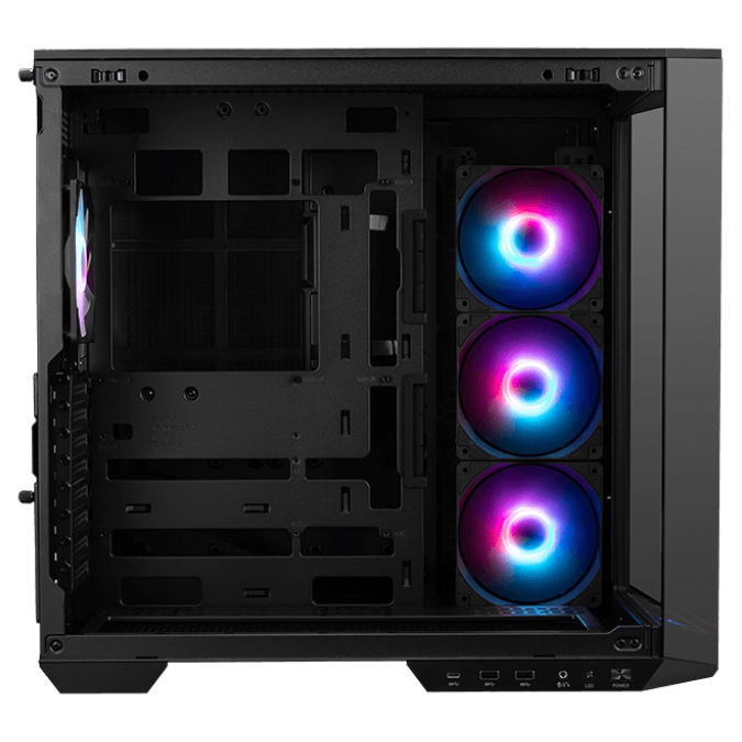 Buy MSI MAG PANO 100R PZ Case Black [MAG-PANO-100R-PZ] | PC Case Gear ...