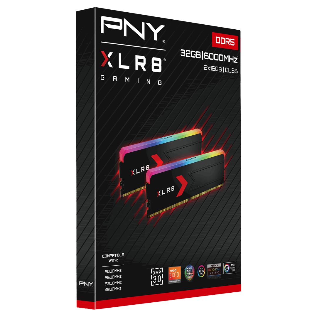 Buy PNY XLR8 Gaming Mako RGB 32GB (16GBx2) 6000MHz CL36 DDR5 Black ...