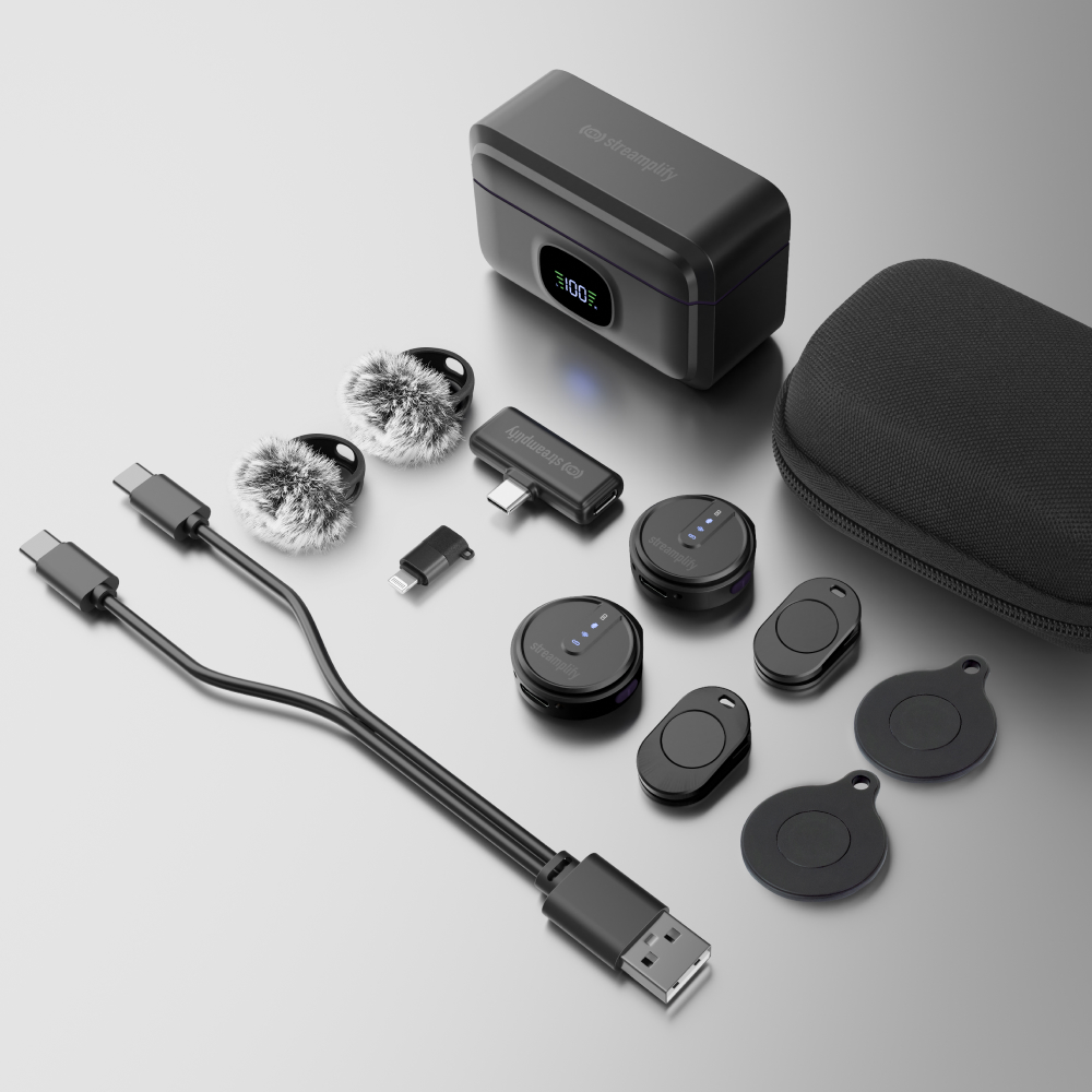 Buy Streamplify MIC GO Compact Microphone [MIC-GO-48-WL-BK] | PC Case ...