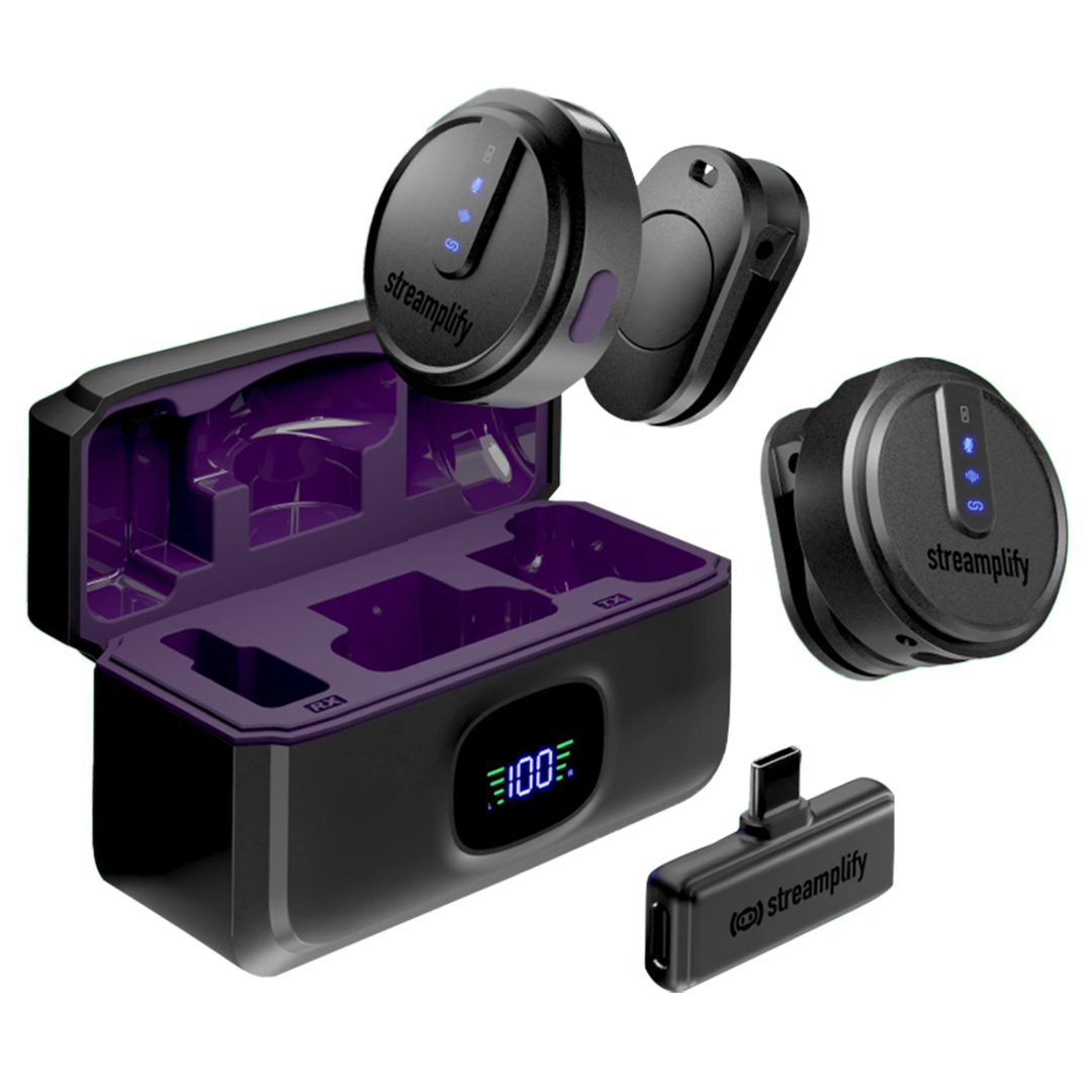 Buy Streamplify MIC GO Compact Microphone [MIC-GO-48-WL-BK] | PC Case ...