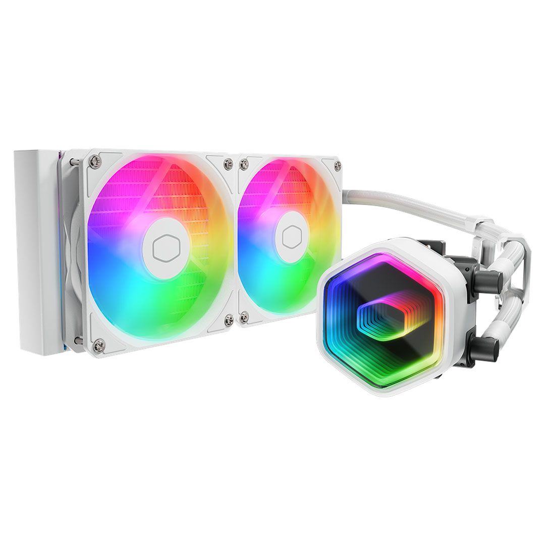 Buy Cooler Master MasterLiquid 240L Core II ARGB AIO CPU Cooler White ...