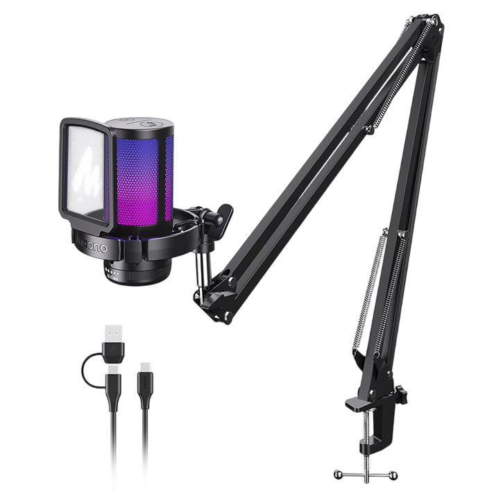 Buy Maono DGM20S Gamerwave Condenser USB Gaming RGB Microphone Black ...