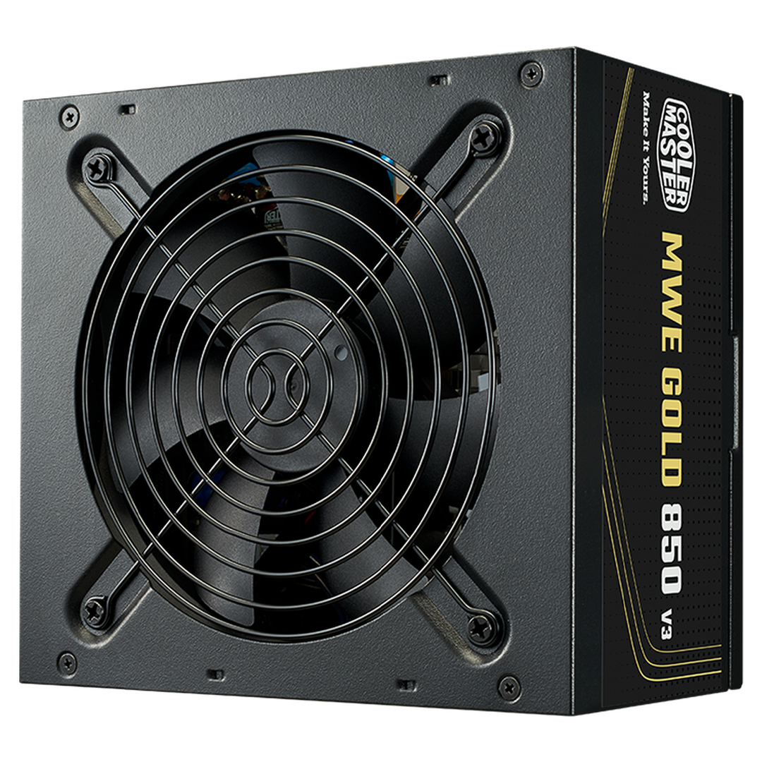 Buy Cooler Master MWE Gold V3 ATX 3.1 850W Power Supply Black [MPE-8506 ...