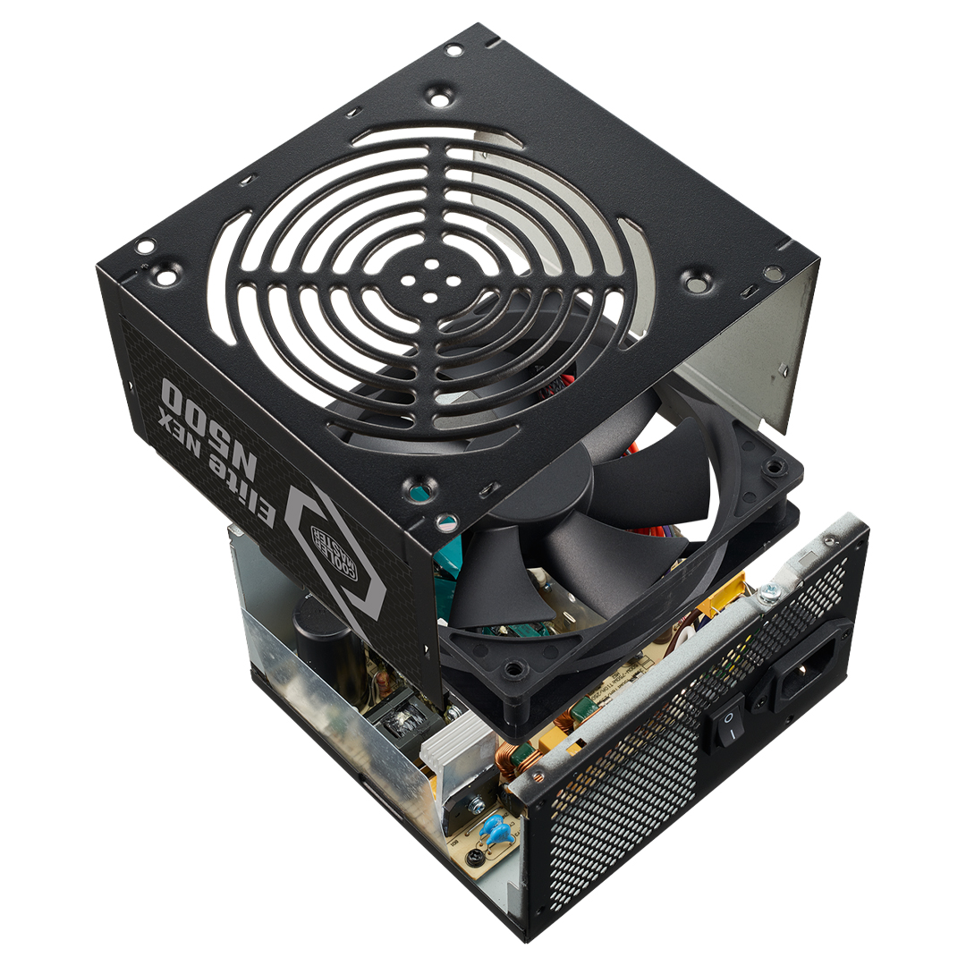Buy Cooler Master Elite NEX N500 500W Power Supply [MPW-5001-ACBN-BAU] | PC Case Gear Australia