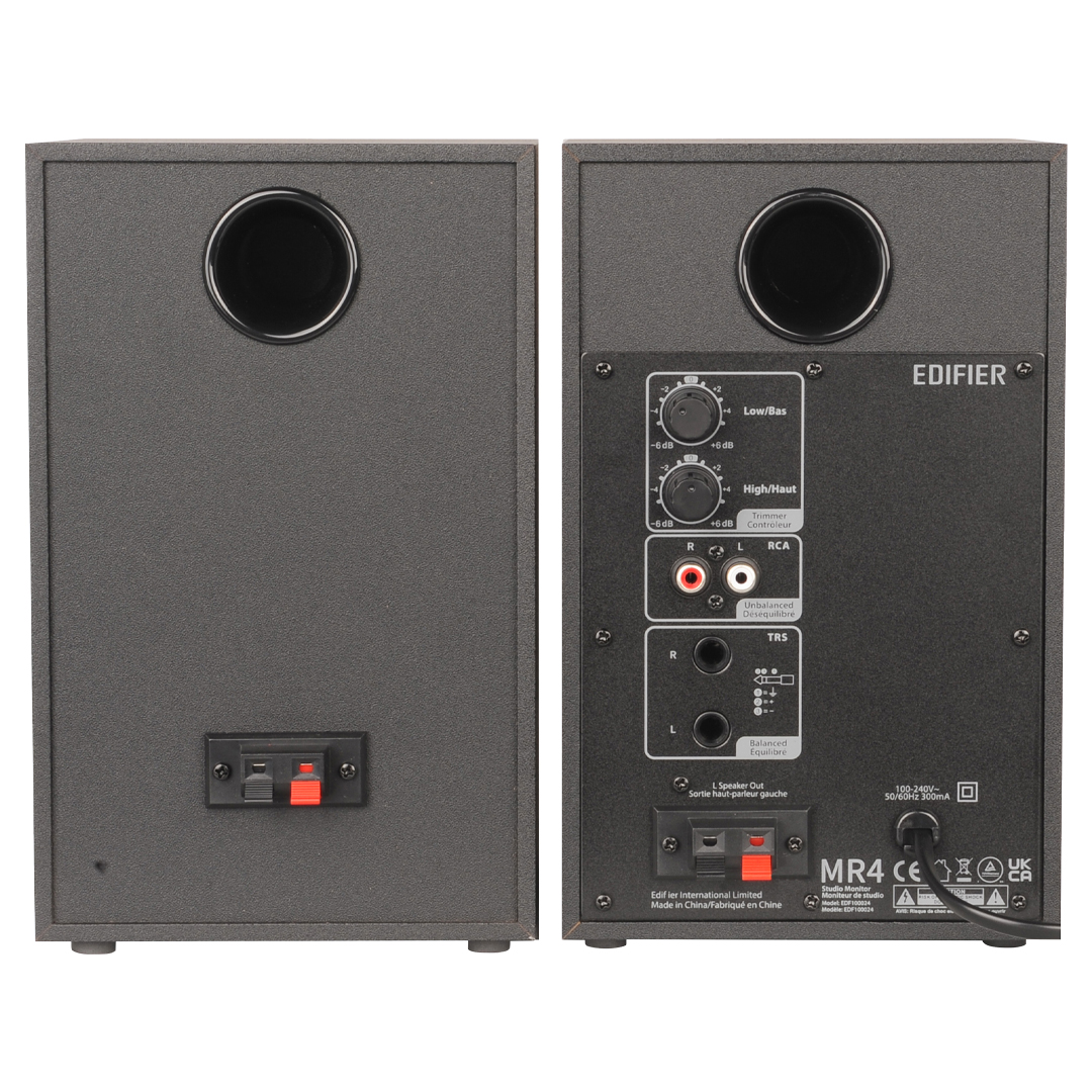 Buy Edifier MR4 Studio Monitor Speaker Black [MR4-BLACK] | PC Case Gear ...