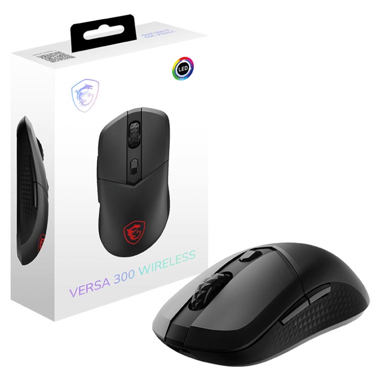 Buy MSI VERSA 300 RGB Wireless Gaming Mouse [MSI-VERSA-300-W] | PC Case ...