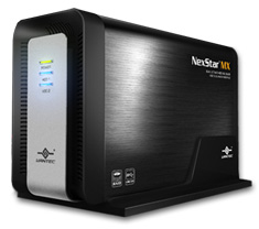 Buy Vantec NexStar MX Dual 3.5in USB 3.0 RAID Enclosure [NST-400MX-S3R ...