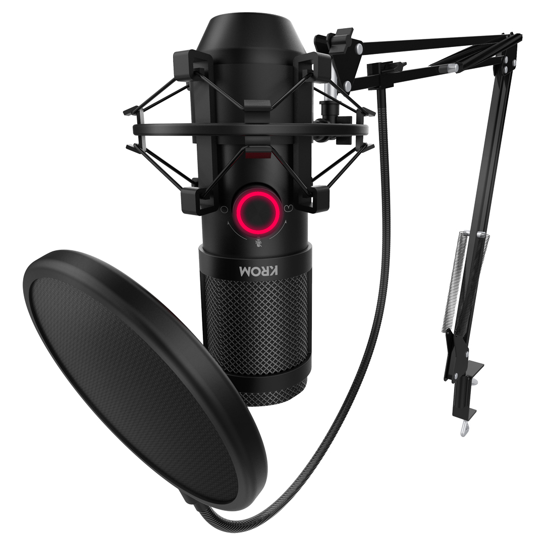 Buy Krom Kapsule HQ Microphone Streaming Kit [NXKROMKPSL] | PC Case ...