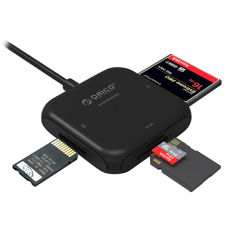 Buy Orico Multifunction Card Reader [ORICO-CRS31A-03-BK] | PC Case Gear ...