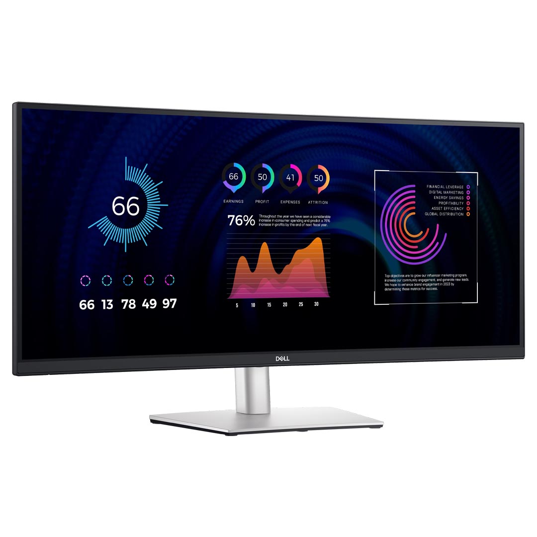 Buy Dell P3424WE WQHD IPS Curved 34in Monitor [P3424WE] | PC Case Gear ...