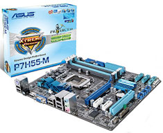 Buy ASUS P7H55-M Motherboard [P7H55-M] | PC Case Gear Australia