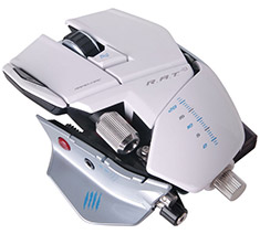 Buy Saitek Cyborg R.A.T. 9 Wireless Gaming Mouse White [PCAC9GM04061 ...