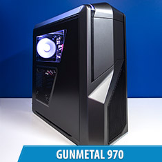 Buy PCCG Gunmetal 970 Gaming System [PCCG-MSIGUN970WN7] | PC Case Gear ...