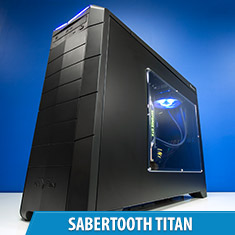Buy PCCG Sabertooth Titan System [PCCG-RVT810] | PC Case Gear Australia