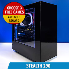 Buy PCCG Stealth 290 Gaming System [PCCG-STEALTH290] | PC Case Gear ...