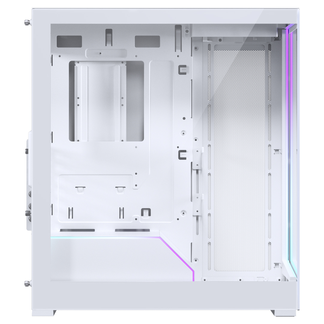 Buy Phanteks NV5S Tempered Glass Case Matte White [PH-NV523S_DMW01 ...