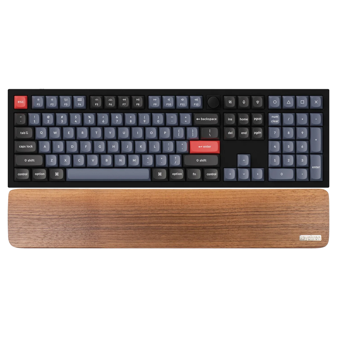 Buy Keychron Q6/V6 Walnut Wood Palm Rest 390mm [PR22] | PC Case Gear ...