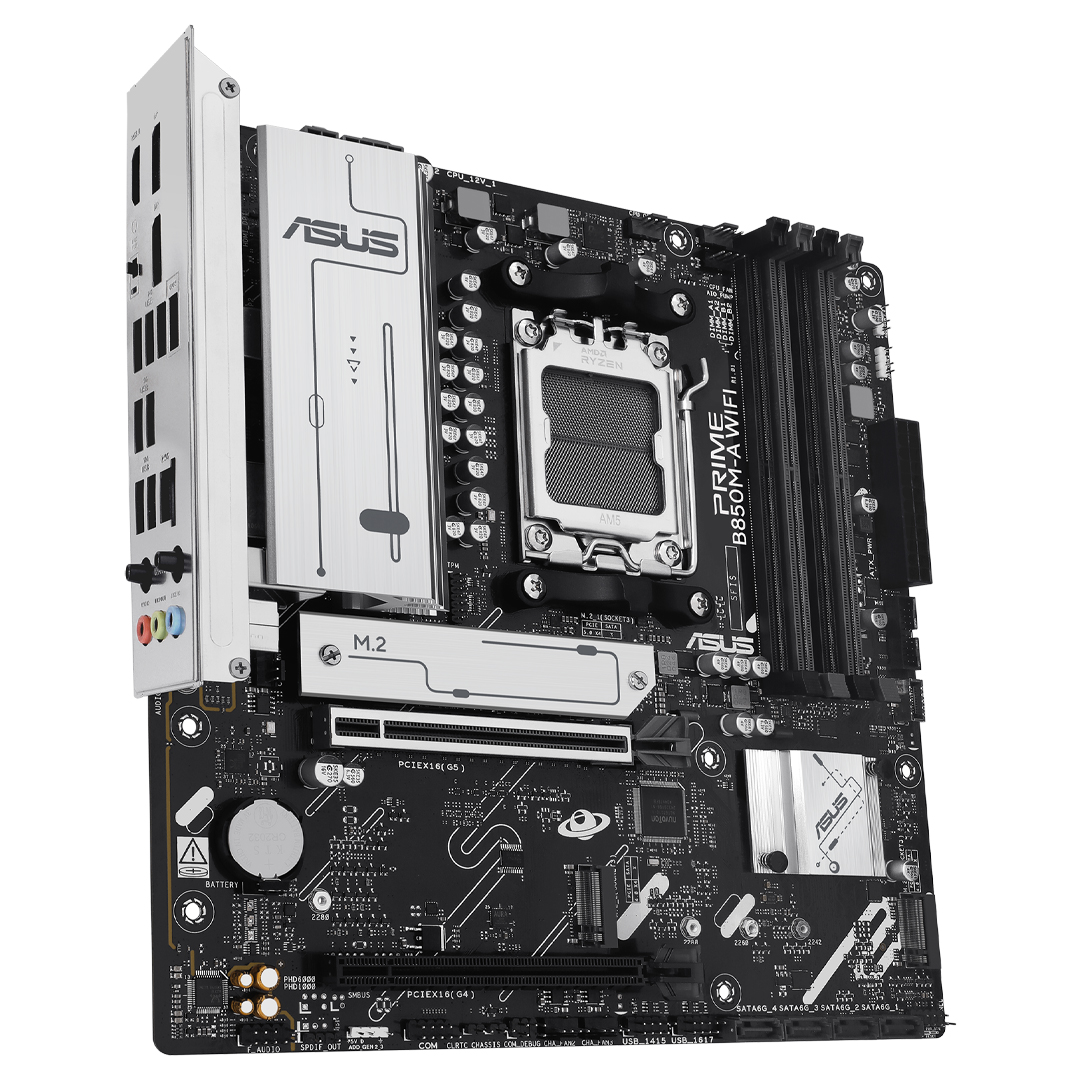 Buy ASUS Prime B850M-A WiFi-CSM Motherboard [PRIME-B850M-A-WIFI-CSM] | PC Case Gear Australia