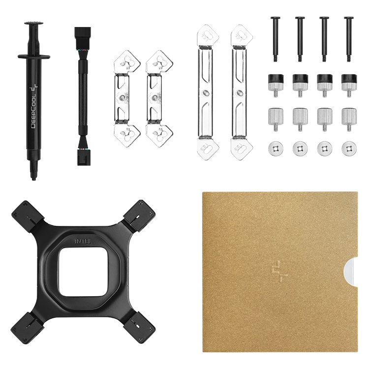 Buy Deepcool AN600 Low Profile Top Flow CPU Cooler [R-AN600-BKNNMN-G ...