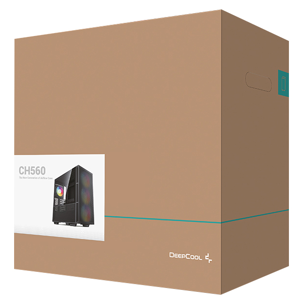 Buy Deepcool CH560 High Airflow ARGB Mid-Tower Tempered Glass Case [R ...