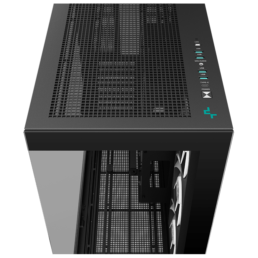 Buy Deepcool CH780 Panoramic Tempered Glass ATX Case Black [R-CH780 ...