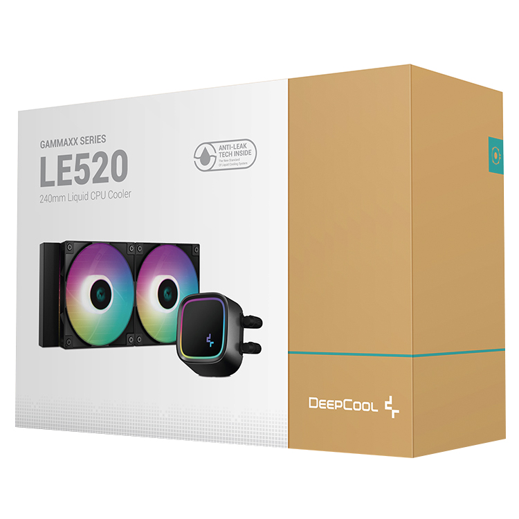 Buy Deepcool LE520 240mm ARGB AIO Liquid CPU Cooler [R-LE520-BKAMMN-G-1 ...