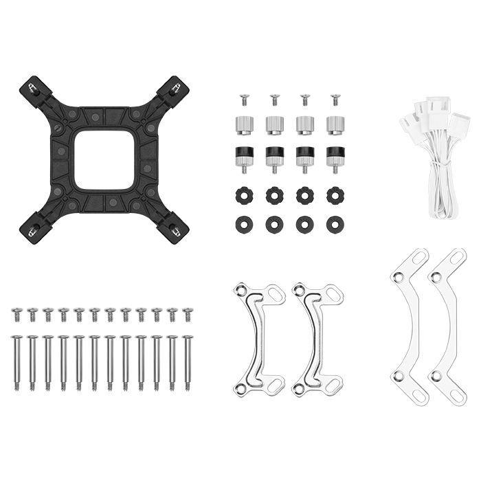 Buy Deepcool LE720 360mm ARGB AIO Liquid CPU Cooler White [R-LE720 ...