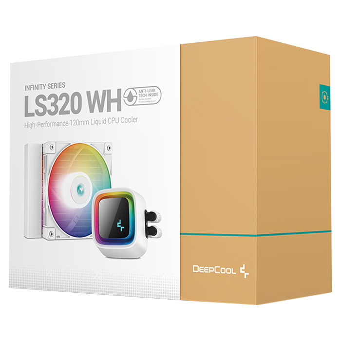 Buy Deepcool LS320 120mm ARGB AIO Liquid CPU Cooler White [R-LS320 ...