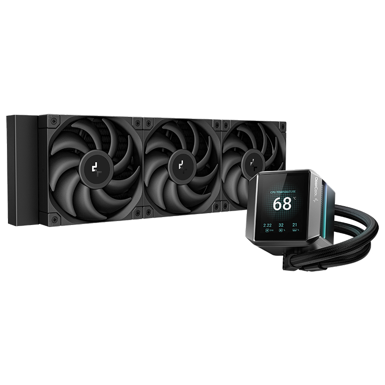 Buy Deepcool Mystique 360mm LCD AIO Liquid CPU Cooler [R-LX750-BKDSNMP ...