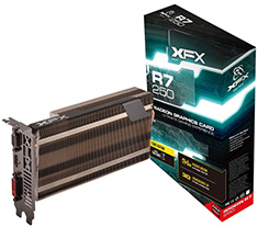 Buy XFX Radeon R7 250 Passive 1GB [R7-250A-ZLH4] | PC Case Gear Australia