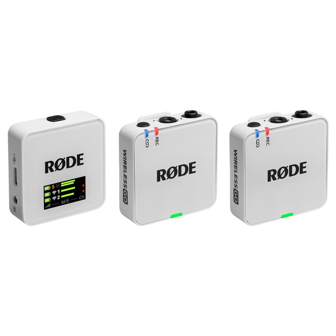 Buy RODE Wireless Go Gen3 Compact Wireless Microphone System White ...