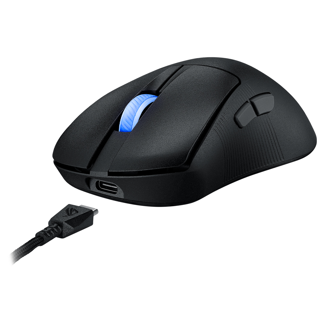 Buy ASUS ROG Keris II Ace Wireless Gaming Mouse Black [ROG-KERIS-II WL ...