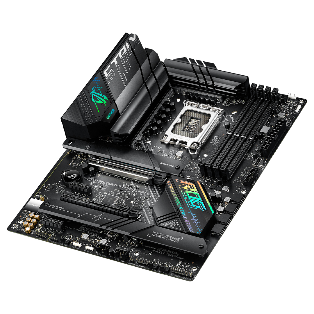 Buy ASUS ROG Strix B660-F Gaming Wi-Fi DDR5 Motherboard [ROG-STRIX-B660 ...
