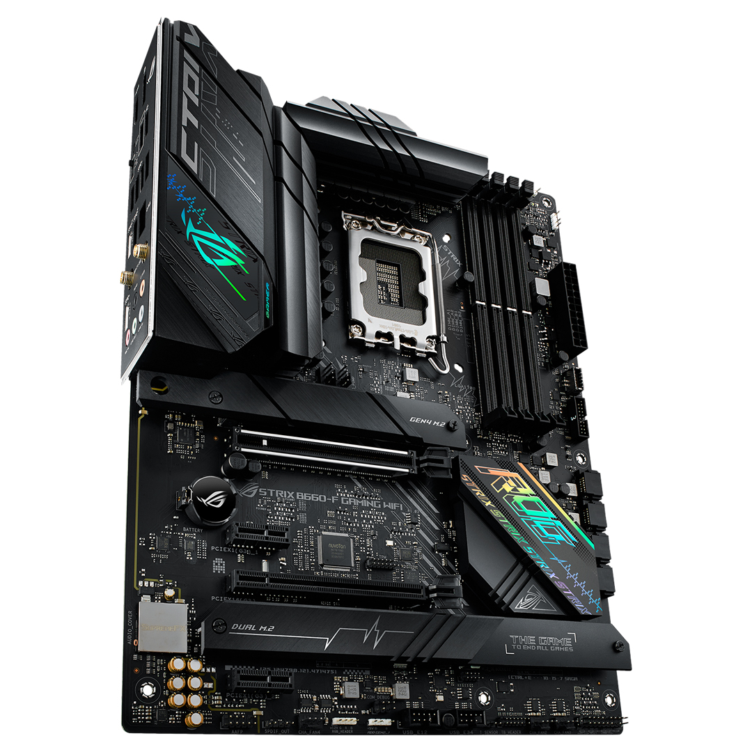 Buy ASUS ROG Strix B660-F Gaming Wi-Fi DDR5 Motherboard [ROG-STRIX-B660 ...