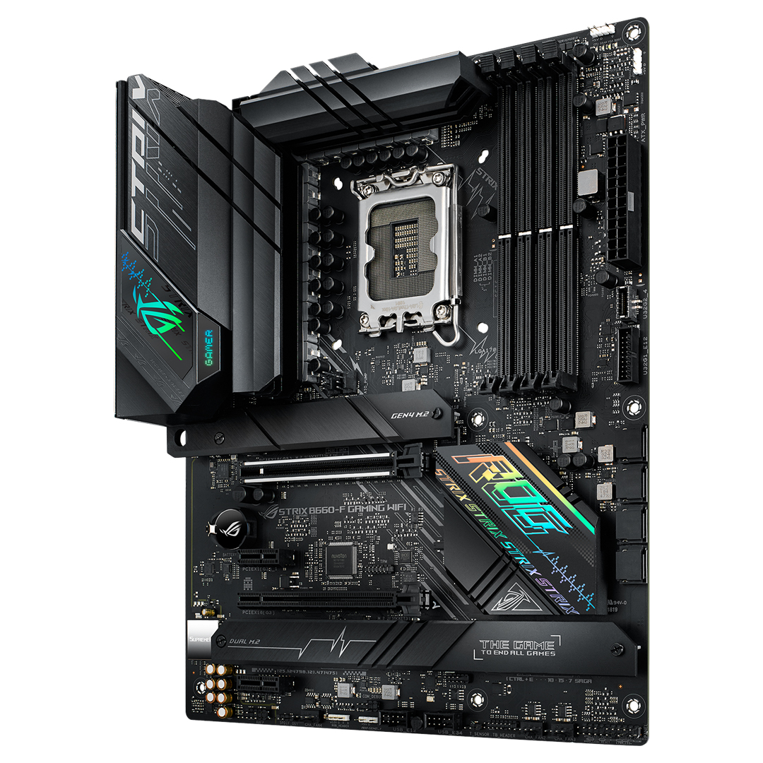 Buy ASUS ROG Strix B660-F Gaming Wi-Fi DDR5 Motherboard [ROG-STRIX-B660 ...