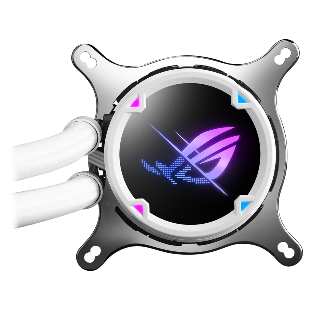 Buy ASUS ROG Strix LC II 240 ARGB AIO Liquid CPU Cooler White [ROG ...